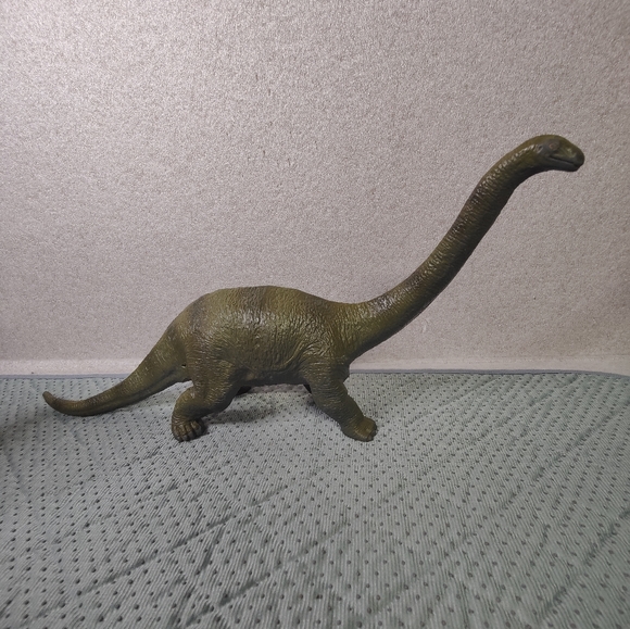 Toys | Large 16 Long Plastic Toy Dinosaur Gray Green Diplodocus 1997 ...